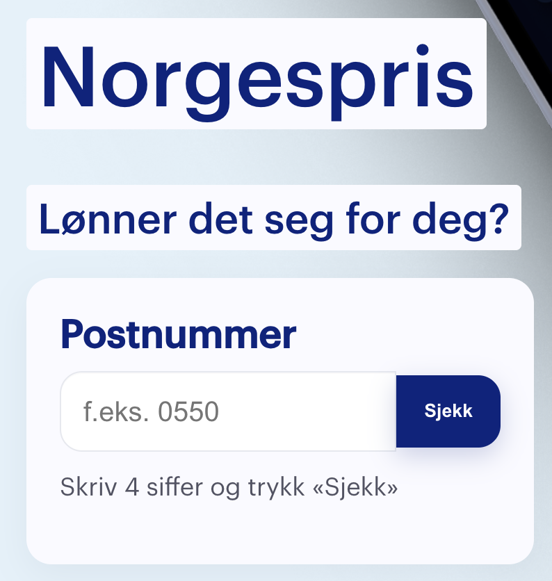 Norgespris, sjekk om det lønner seg⚡️ Slipper